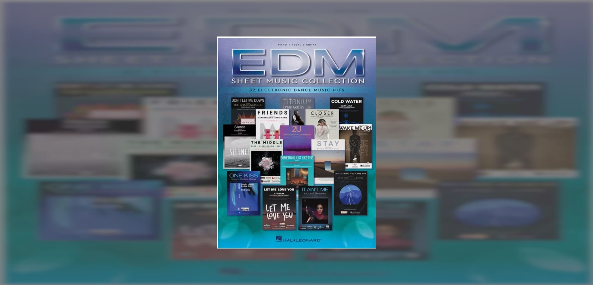 Exploring the EDM Sheet Music Collection: 37 EDM Music Hits