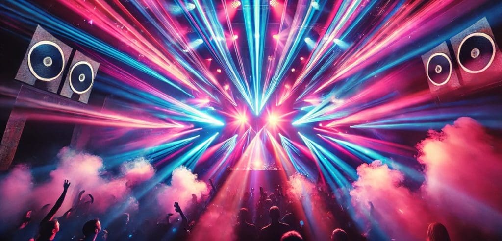 Evolution of Visual Effects in EDM Shows